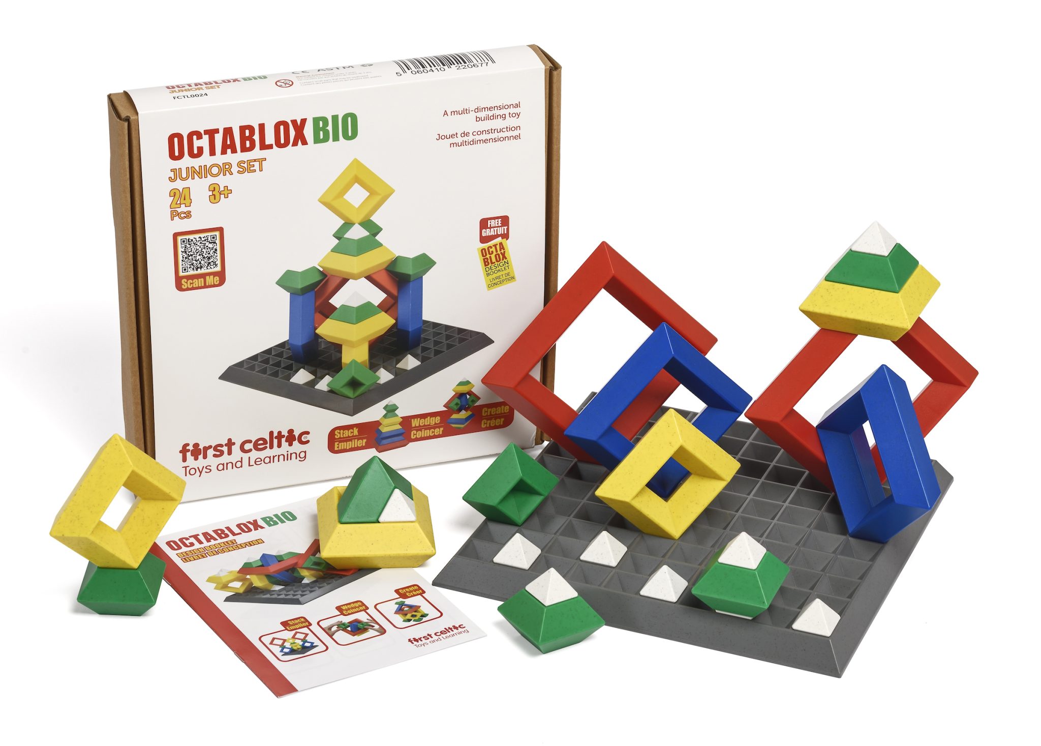 Octablox Bio - 24 piece Junior set - First Celtic Toys and Learning Ltd.